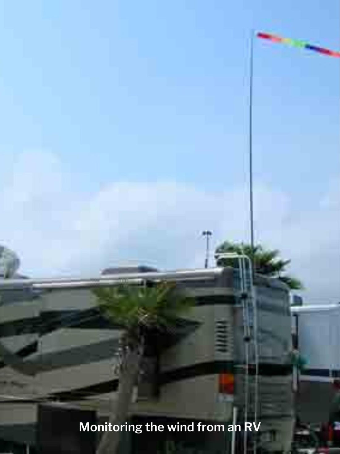 Inspeed Pole Mount 3-Cup Anemometer | Wind Speed Measurement