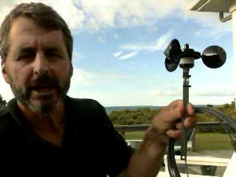 Inspeed Pole Mount 3-Cup Anemometer | Wind Speed Measurement